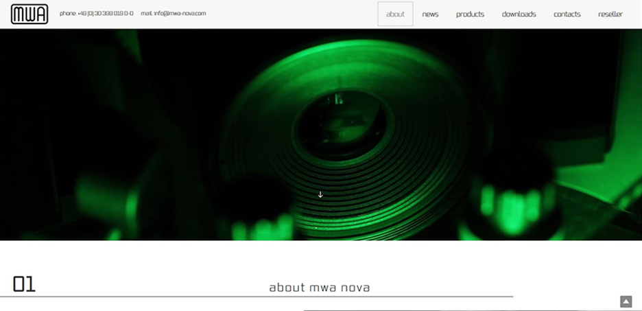 MWA Nova - adocom - Wir erstellen Webseiten und Onlineshops